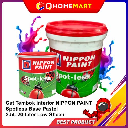 Promo Cat Tembok Interior NIPPON PAINT Spotless Base Pastel 2.5L 20 ...