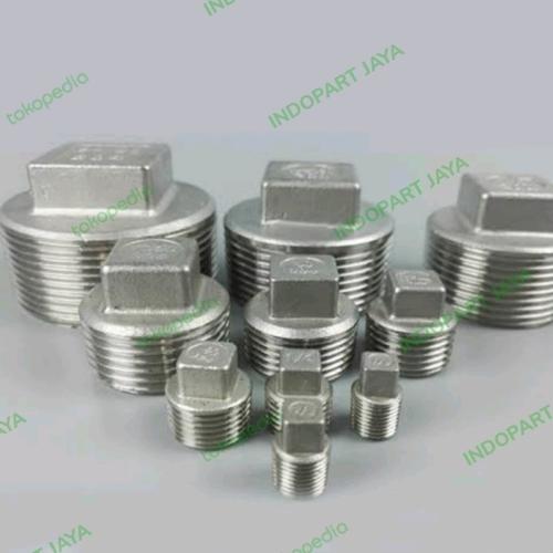 Jual PLUG STAINLESS STEEL 1/2"INCH SS304 - Jakarta Barat - INDOPART ...