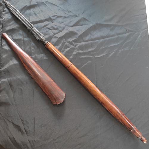 Jual Koleksi Tombak Karno Tinanding Satu Set Landeyan Dan Tutup Tombak ...