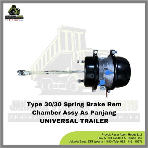 Jual TYPE 30/30 SPRING BRAKE REM CHAMBER ASSY AS PANJANG UNIVERSAL ...