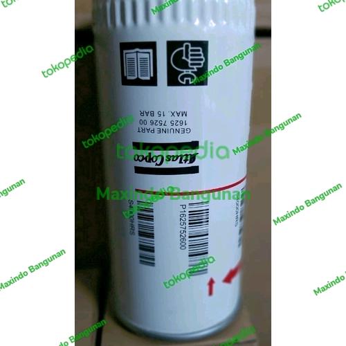 Jual OIL Filter 1625752600 ATLAS COPCO / Filter Oli Kompresor - Jakarta ...