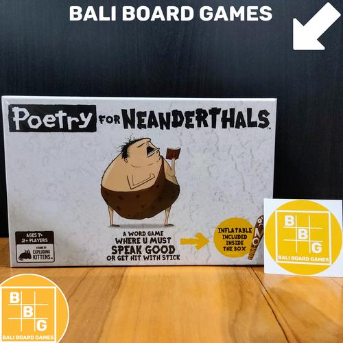Jual Poetry For Neanderthals Board Game - Original - BaliBoardGames ...