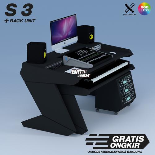 Jual BATTLEDESK S 3 - Meja Recording desk, Studio Musik, Rekaman ...
