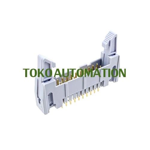 Jual Socket IDC Connector 2.54mm 20pin DC2 20P Ejector header SJ64 ...