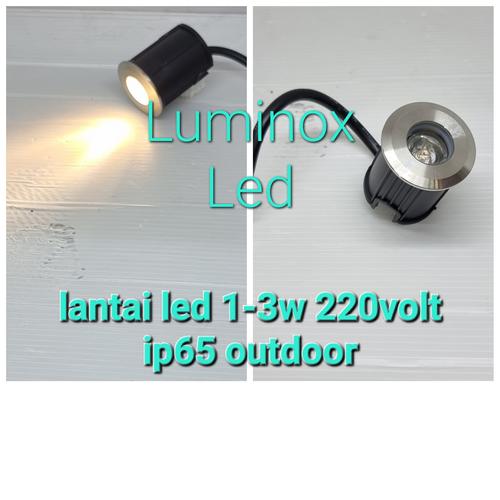 Jual lampu lantai 2w 2watt - inground uplight led 2 watt body pendek ...