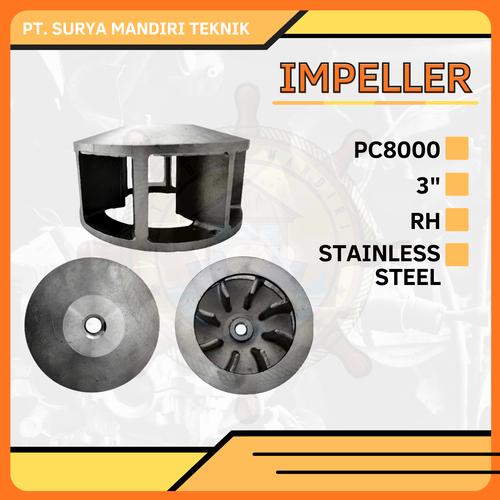 Jual IMPELLER PUMP PC8000 3" KANAN / KIRI STAINLESS - Kota Surabaya ...
