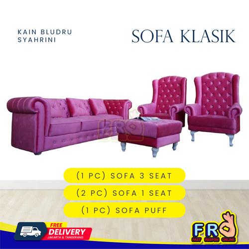 Jual SOFA SULTAN/SOFA PELAMINAN/SOFA SINGLE SET/MINIMALIS/ELEGANT/MODERN - Jakarta Barat - Fast ...