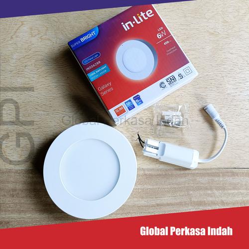 Jual INLITE LAMPU DOWNLIGHT PLAFON LED OUTBOW 6 12 18W BULAT INSS628R ...