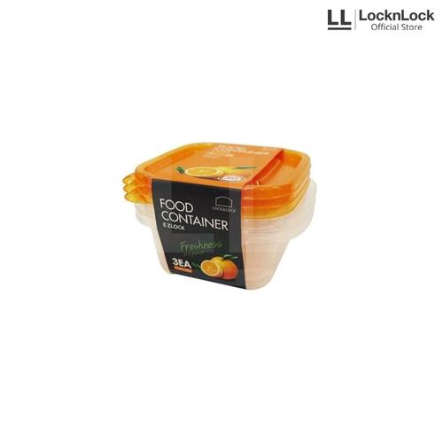 Jual LocknLock Kotak Makan E.Z Lock Orange Set 3PCS - Kota Depok ...