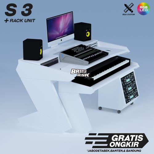 Jual BATTLEDESK S 3 - Meja Recording desk, Studio Musik, Rekaman ...