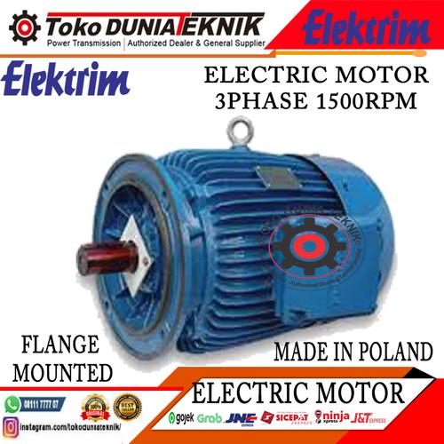 Jual ELEKTRIM 1.5KW 2HP 1500RPM 4POLE 3PHASE B5 FLANGE ELECTRIC MOTOR - Jakarta Barat - DUNIA ...