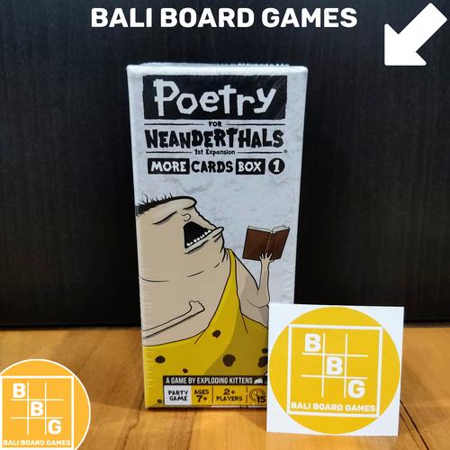 Jual Poetry For Neanderthals Expansion Board Game Original ...
