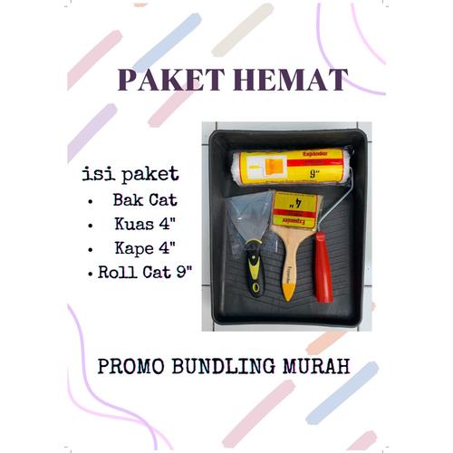 Promo Paket Alat Pertukangan Untuk Cat Tembok Murah - Paket Hemat ...
