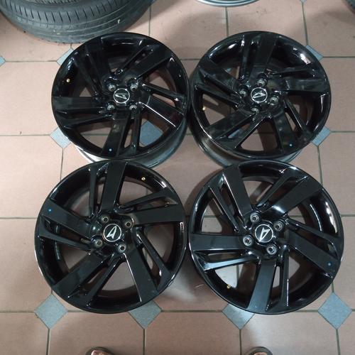Jual velg mobil bekas rocky ring 16 pcd 4x100 warna hitam pas di vios ...