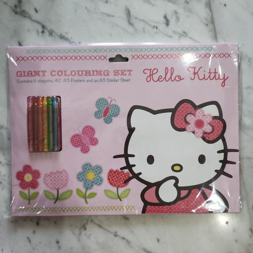 Jual Hello Kitty Giant colouring set - Jakarta Utara - My Favorite ...