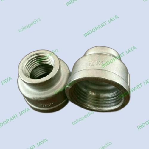 Jual VLOK SOCK REDUCER STAINLESS KOMBINASI DRAT DALAM 1.1/2" X 1.1/4 ...