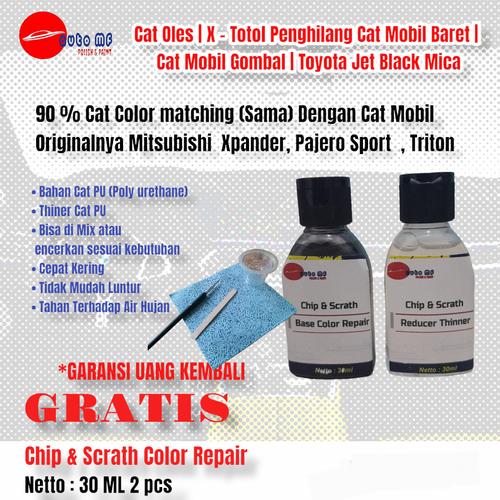 Promo Cat Oles Warna Hitam Jet Black Mica | Mitsubishi Xpander Pajero ...