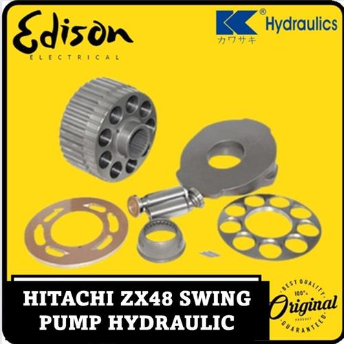 Jual HITACHI ZX48 Swing Pump k Hydraulics Block Valve Plate Piston ...