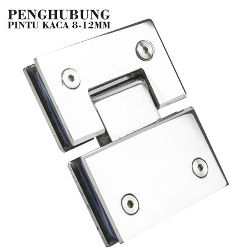 Jual Engsel Pintu Kaca Kamar Mandi 180 Derajat Hinge Glass To Glass ...