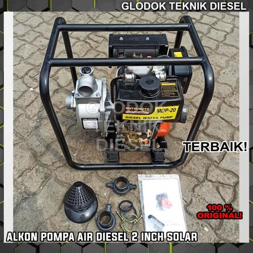 Jual Pompa Air Alkon Solar 2 Inch Diesel Water Pump Matsumoto MDP 20 ...