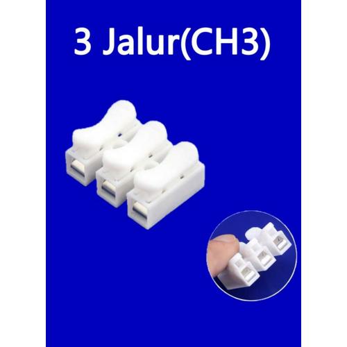 Jual Quick Cable Wire Connector 2 Pin 2pin Push | Konektor Kabel - CH2 ...