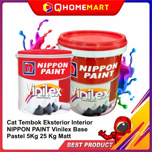 Promo Cat Tembok Eksterior Interior NIPPON PAINT Vinilex Base Pastel ...