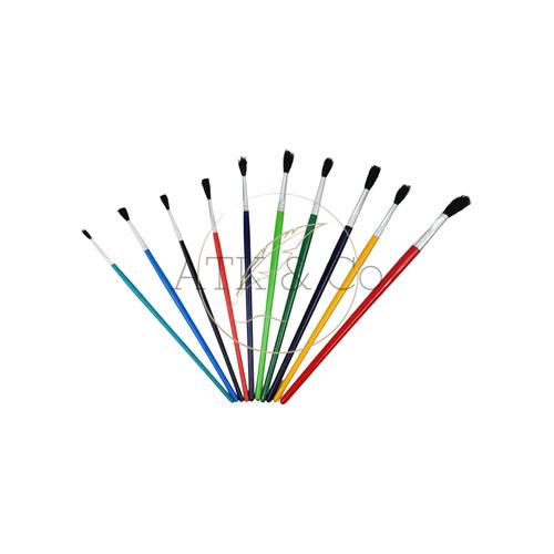 Jual Kuas Lukis Pagoda Hitam No.1-12 Brush Cat Air Watercolor Kanvas ...