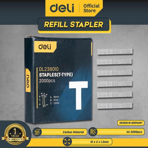 Promo Deli Staple Gun Refill / Isi Ulang Staples Tembak 3 Model ...
