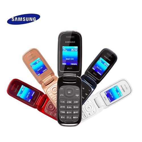 Jual Handphone HP Samsung Flip Lipat Caramel GT-E1272 DUAL SIM Hitam ...