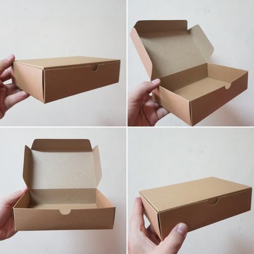 Jual box kemasan pisang coklat kardus kotak risoles ukuran 18x12x4cm ...