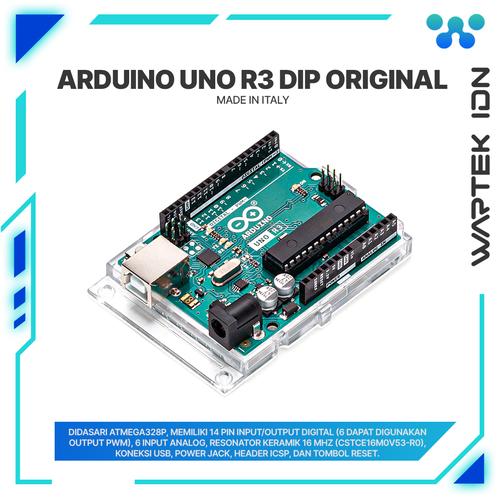 Promo Arduino Uno R3 Original Made In Italy - Rev 3 Microcontroller ...