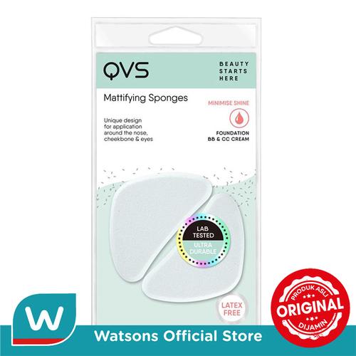 Jual QVS Puff Qvs 10-1647 mattifying sponges 2pk - Kab. Tangerang ...