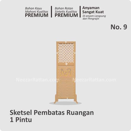 Jual SKETSEL UKURAN CUSTOM - 4 PINTU 50X180, PAKAI RODA - Kota Bekasi ...