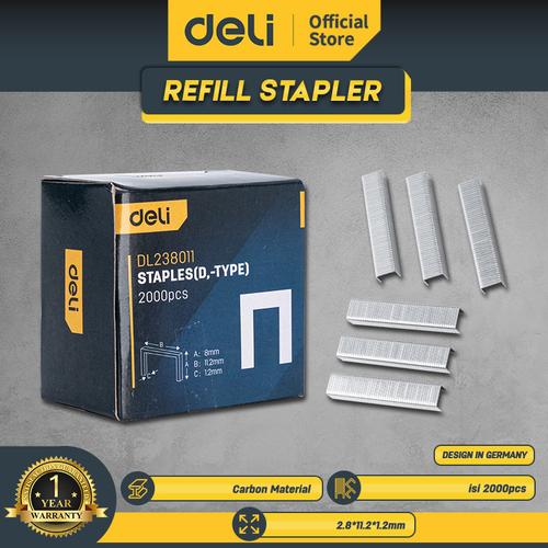 Promo Deli Staple Gun Refill / Isi Ulang Staples Tembak 3 Model ...