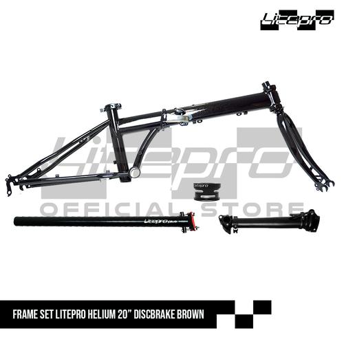 Promo LITEPRO FRAME SET HELIUM 20 INC DISC - CREAM Cicil 0% 3x ...