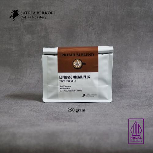 Jual Kopi Coffee Espresso Crema Plus Full Robusta 250 Gram - Jakarta ...