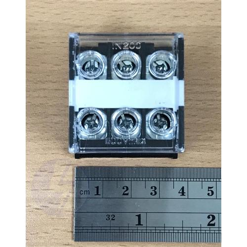 Jual Terminal Block IN20 3Pole 30A Terminal Blok Kabel Panel FORT ...