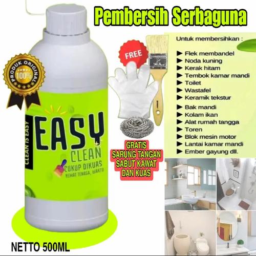 Jual EASY Cleaner Cairan Serbaguna Pembersih Kerak Toilet Besi Karat ...