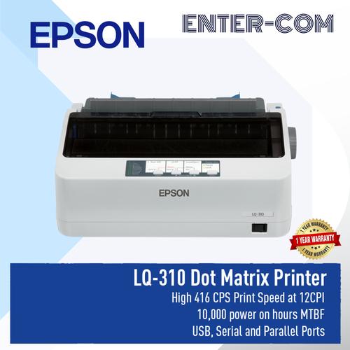 Jual PRINTER EPSON LQ310 DOT MATRIX GARANSI RESMI - SPC SQ300 - Jakarta Utara - elevenkomp ...