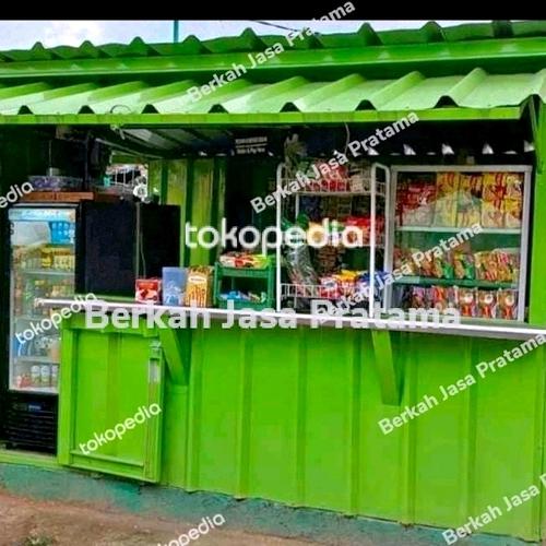 Jual warung booth container murah custom - Kota Bekasi - Berkah Jasa ...