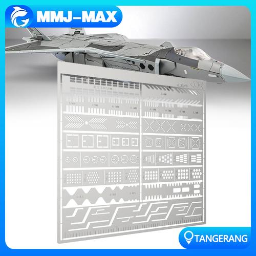 Jual Panel Line Scribing Template 36in1/Gundam Scriber Guide Line Tools ...