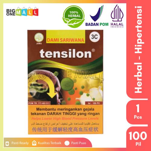 Promo Obat Herbal Tensilon Pil, Meringankan Tekanan Darah Tinggi Ringan ...
