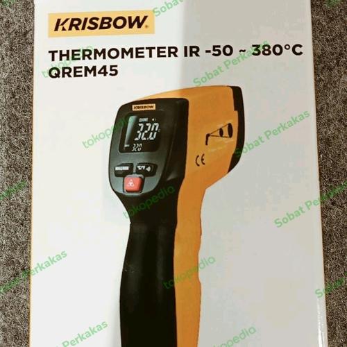 Jual thermometer gun infrared industrial krisbow -50 to 380 C - Kota Tangerang Selatan - Sobat ...