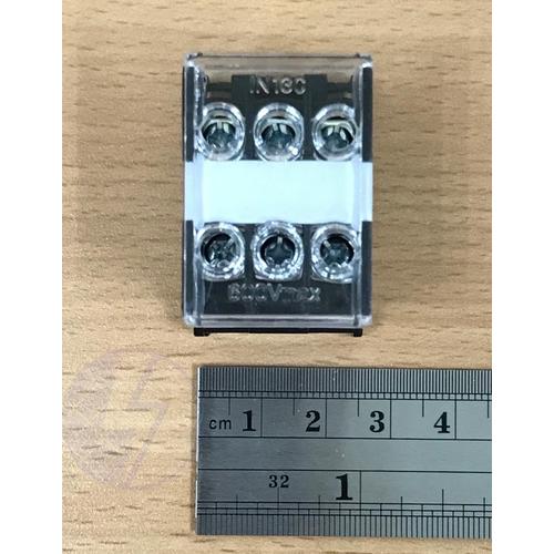 Jual Terminal Block IN13 3Pole 20A Terminal Blok Kabel Panel FORT ...