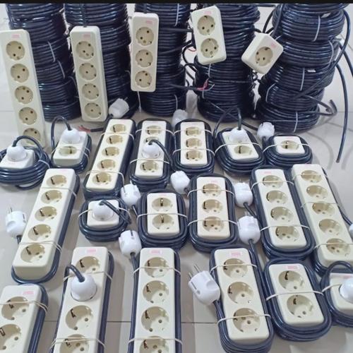 Jual Kabel Extension Uticon 1,2,3,4,5 lubang + kabel 1,2,3,4,5,6,7,8,9 ...