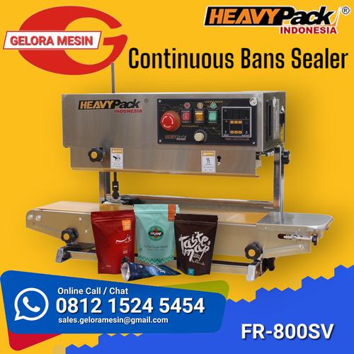 Jual Mesin Segel Plastik Continuous Band Sealer FR-800SV HEAVYPACK ...