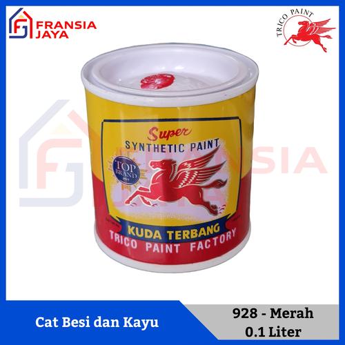 Jual Kuda Terbang Cat Minyak Besi Kayu Kecil 928 Merah Red Trico Paint ...