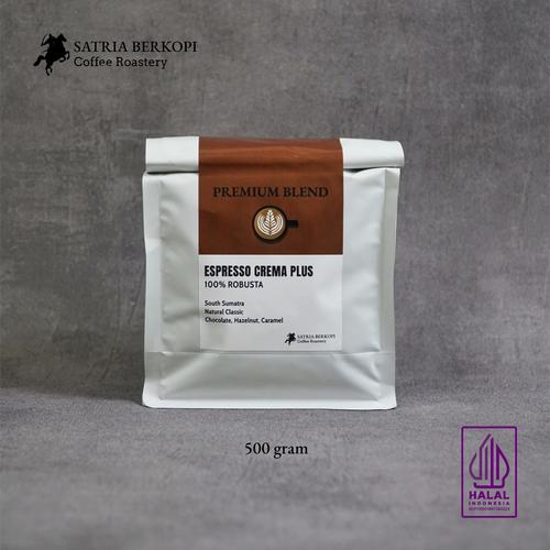 Jual Kopi Coffee Espresso Crema Plus Full Robusta 500 Gram - Jakarta ...