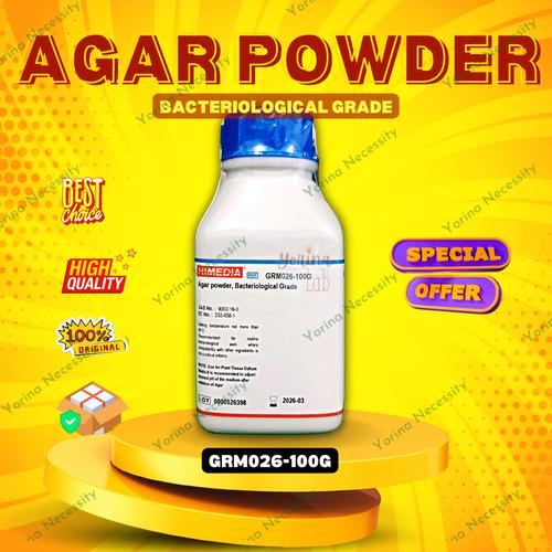 Jual Agar Powder, Bacteriological Grade, 100 gr, HIMEDIA - Kab. Bogor ...