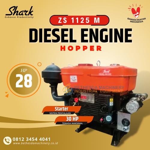Jual Diesel Starter 28 Hp Shark ZS 1125 / Mesin Penggerak 28 PK-Hopper - STARTER+TANGKI - Kota ...